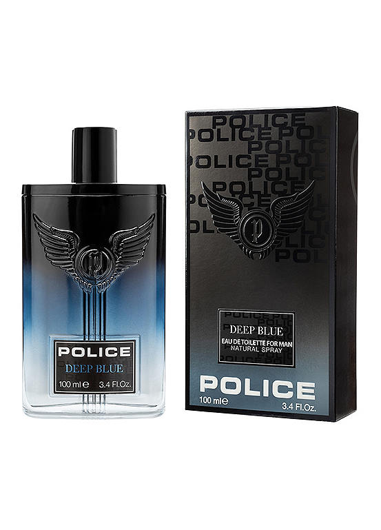 Police Deep Blue Man Eau De Toilette 100ml | Freemans