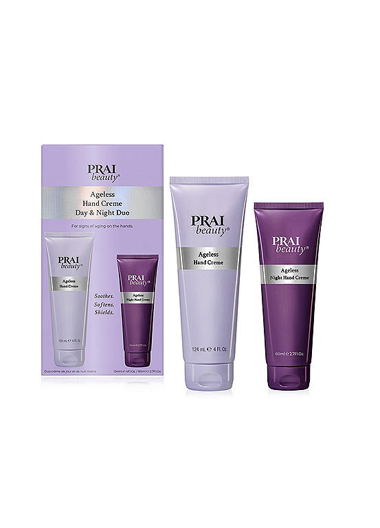 PRAI Ageless Hand Creme Day & Night Duo | Freemans