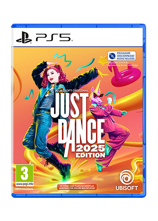 PS5 Just Dance 2025 Code In Box (7+) by PlayStation | Freemans