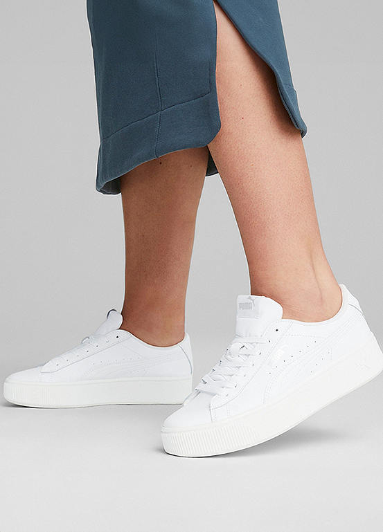 Puma Brand Detail Platform Trainers | Freemans