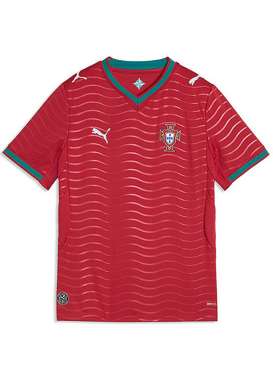 Puma Kids Portugal 2026 World Cup Home Replica Football Shirt | Freemans