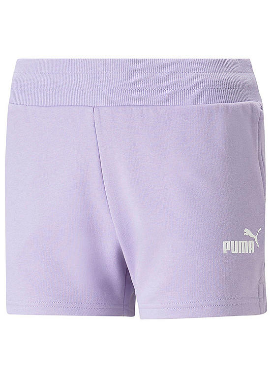 Puma Logo ESS Print Sweat Shorts | Freemans