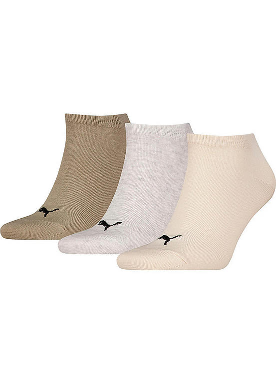 Puma Pack of 3 Trainer Socks | Freemans