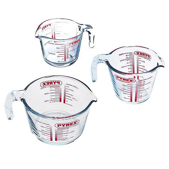 Pyrex 3 Piece Jug Set | Freemans