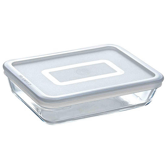 Pyrex Glass 4L Rectangular Dish with Lid | Freemans