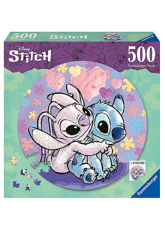 Ravensburger Stitch - Circular 500 Piece Jigsaw Puzzle | Freemans