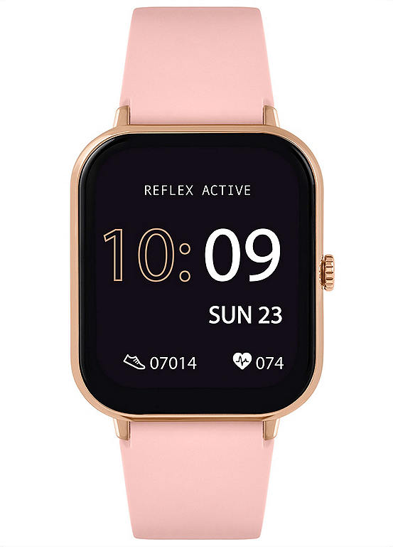 Reflex Active Series 23 Smart Watch - RGP Pink Strap | Freemans