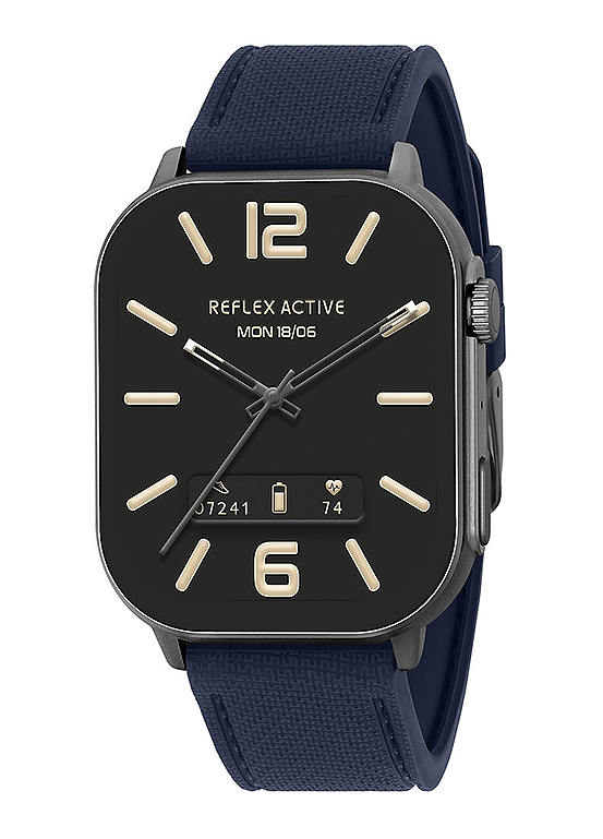 Reflex Active Series 29 Smart Calling AMOLED Watch - Blue | Freemans