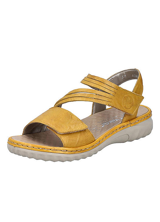 Rieker Yellow 60464-68 Sandals | Freemans