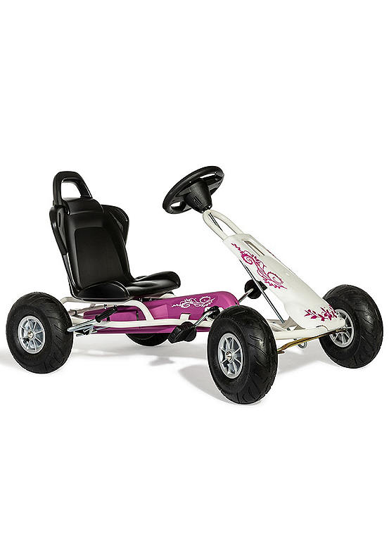 Rolly Ferbedo At X-Racer Go Kart With Pneumatic Tyres And Electronic ...