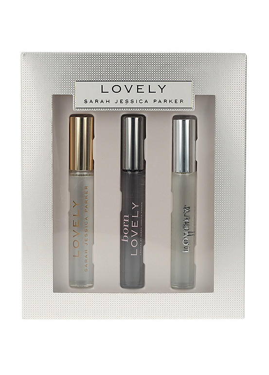 Sarah Jessica Parker Lovely 3 Piece Eau de Parfum Rollerball Gift Set ...