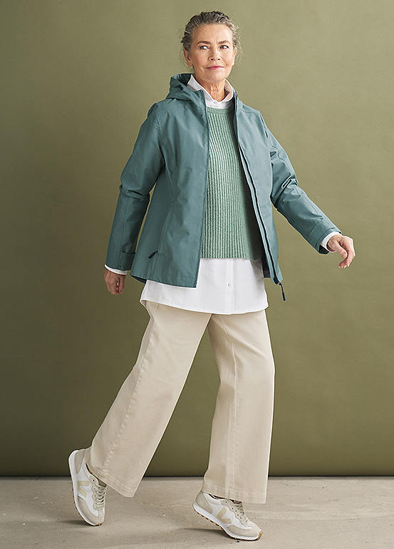 Seasalt Cornwall Blue Waterway Jacket | Freemans