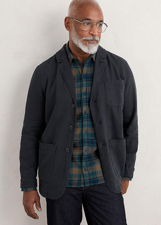 Seasalt Cornwall Men’s Tollgate Linen Blend Jacket | Freemans