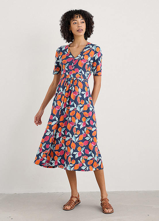 Seasalt Cornwall Multi Carwynnen Midi Dress | Freemans