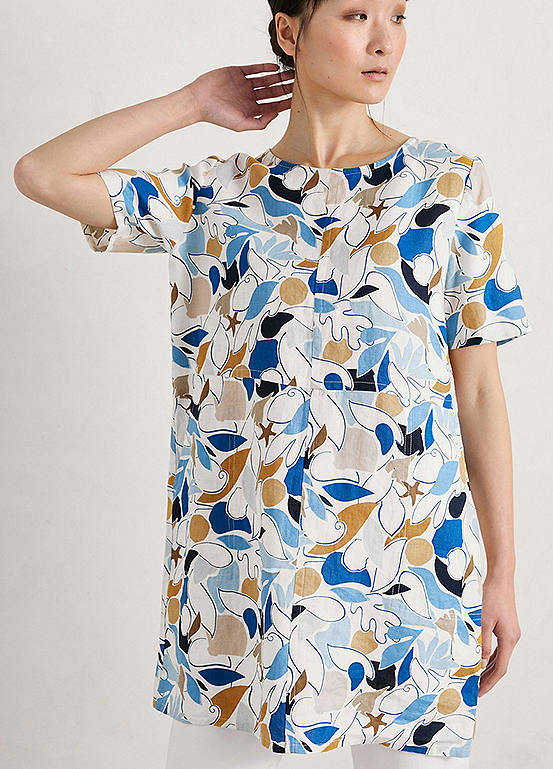 Seasalt Cornwall Soft Shading Tunic Natural | Freemans