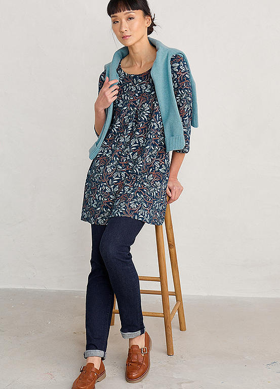 Seasalt Cornwall Teal Arusha Tunic | Freemans