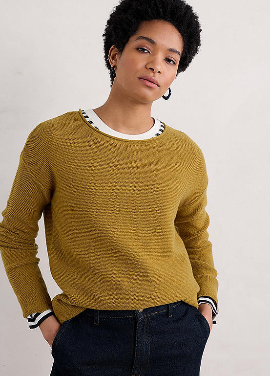Seasalt Cornwall Yellow Fruity Jumper | Freemans