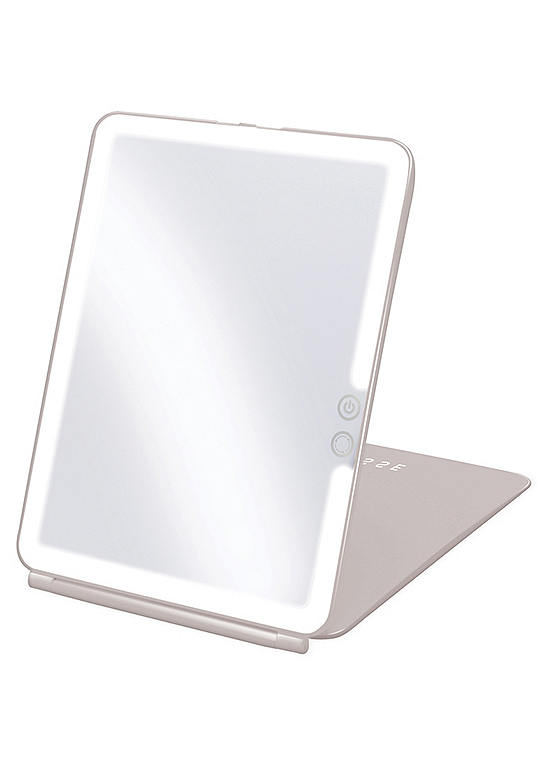 Sensse Glow Up Warm Grey Mirror with Illuminating LED Technology | Freemans