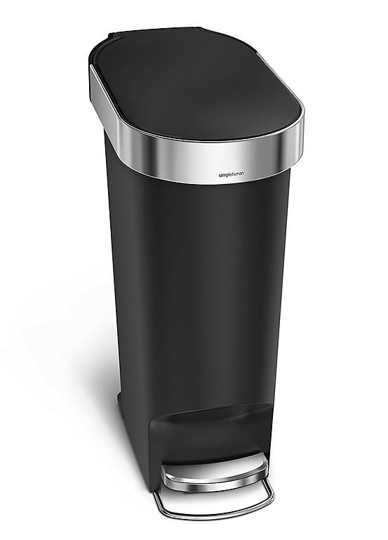 simplehuman 40L Single Compartment Slim Bin | Freemans