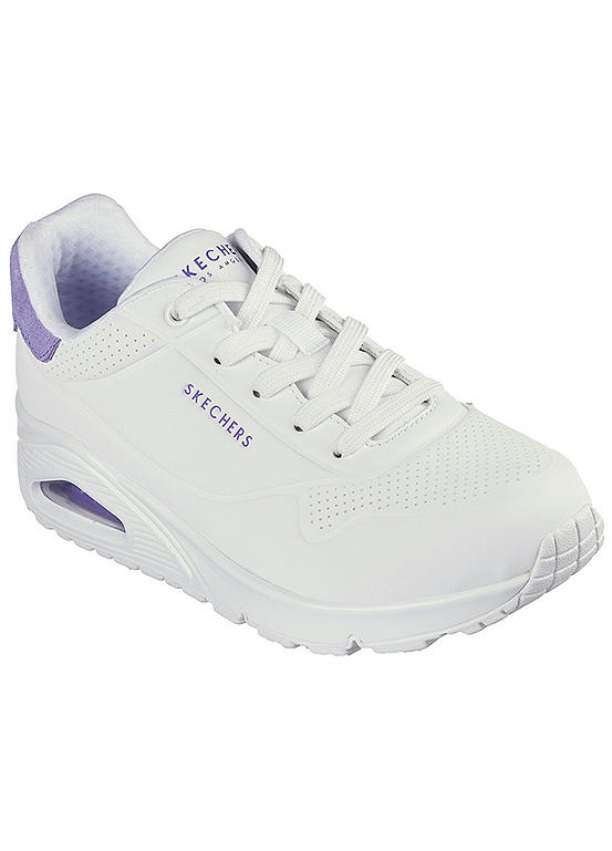 Skechers Uno Pop Back Lace-Up Trainers | Freemans