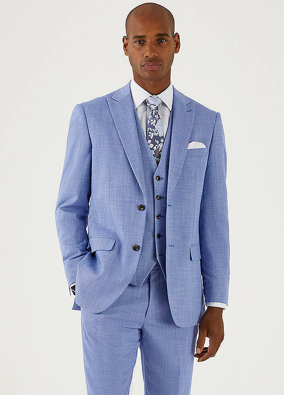Skopes Redding Blue Tailored Fit Suit Jacket | Freemans