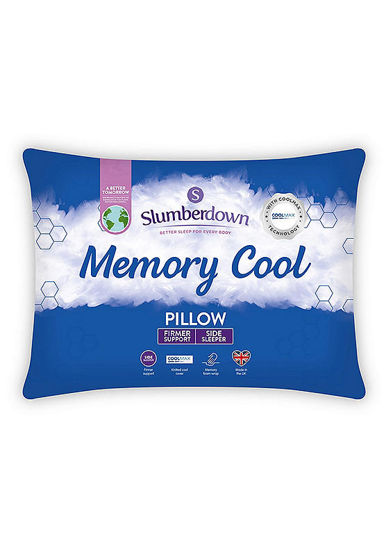 Slumberdown Memory Cool Firm Support Pillow | Freemans