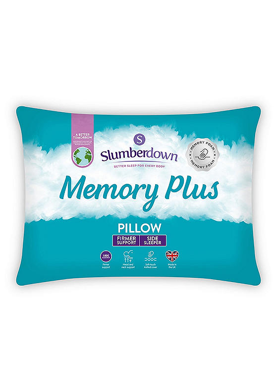 Slumberdown Memory Plus Firm Pillow | Freemans