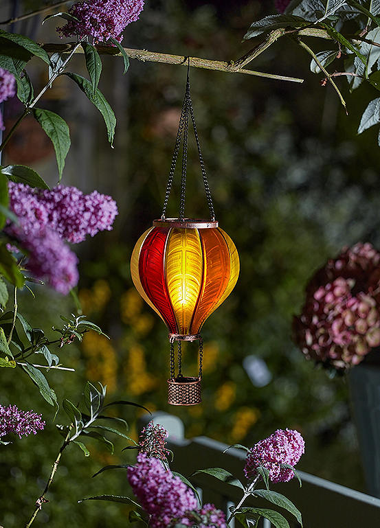 Smart Garden Solar Flaming Balloons Light - Sunset | Freemans