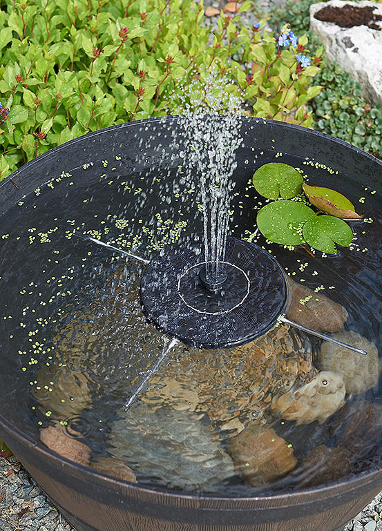 Smart Garden Solar Floating Fountain | Freemans