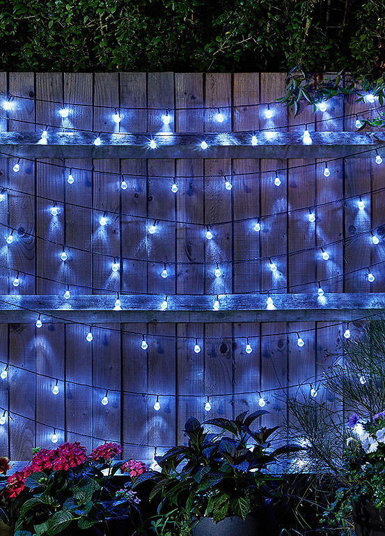 Smart Garden Ultra Solar Garden String Lights - 100 Orbs | Freemans