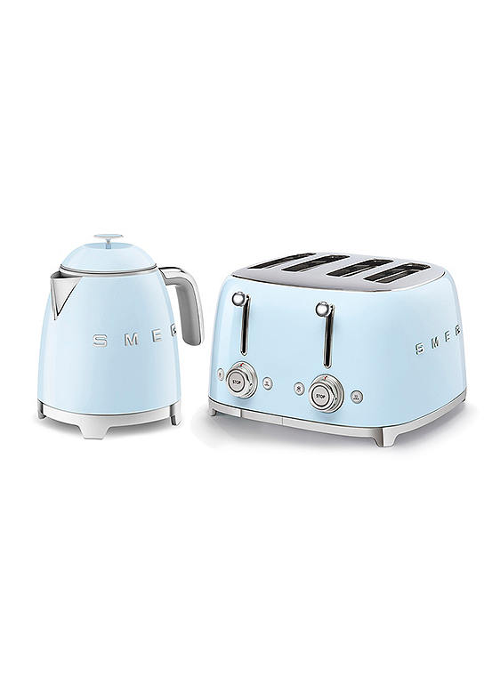 SMEG EEJB166 50’s Style Retro Range Breakfast Set - 0.8L 1400W Mini ...