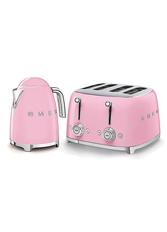 SMEG EEJB167 50’s Style Retro Range Breakfast Set - 1.7L 3000W Kettle ...