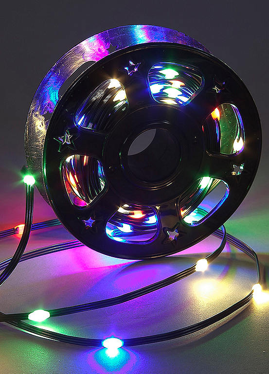 Snowtime Multi LED Copper Wire String Lights | Freemans