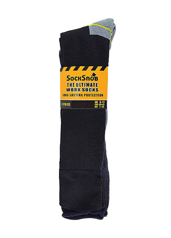 Sock Snob Men’s Long Knee High Work Socks | Freemans