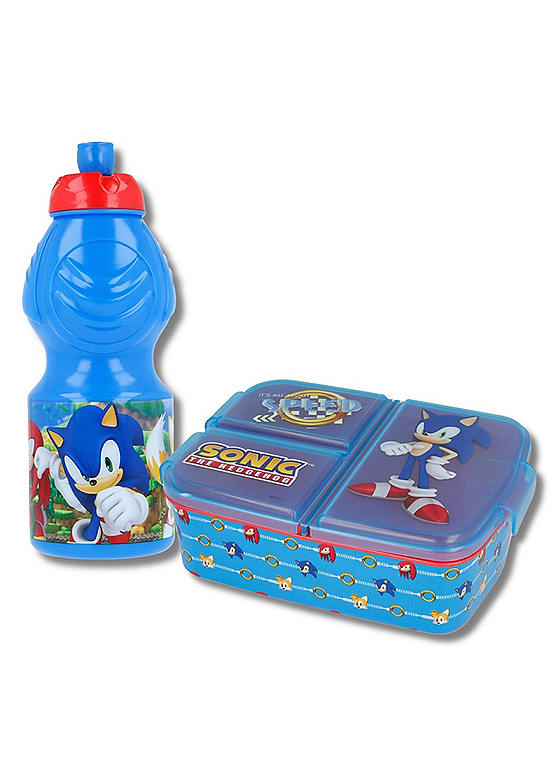 Sonic The Hedgehog Sonic 2 Piece Lunch Set | Freemans