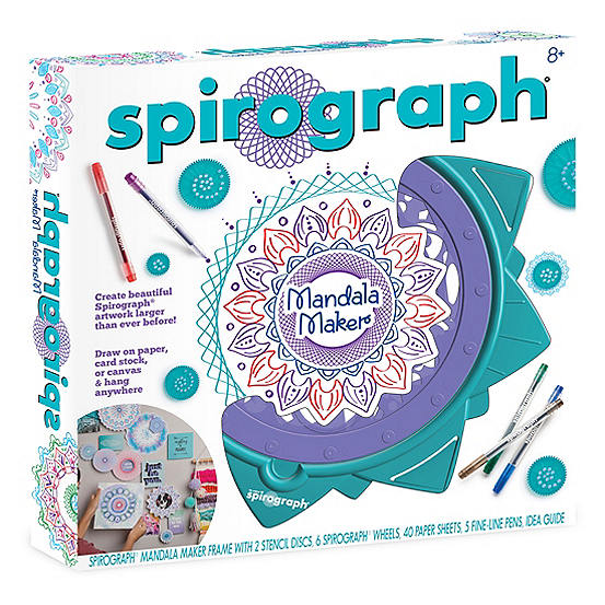 Spirograph ’Mandala Spirograph’ Craft Playset | Freemans