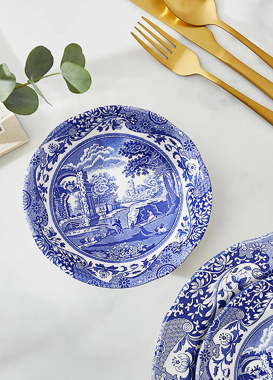 Spode Italian Cereal Bowl - Blue | Freemans