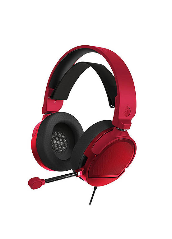 Stealth Gaming Eclipse Premium Gaming Headset - Red | Freemans