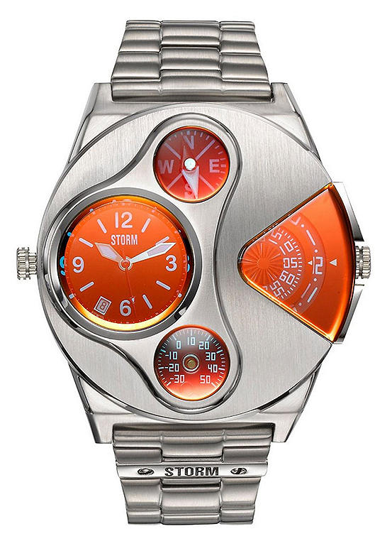 Storm London V2 Navigator Lazer Red Mens Watch | Freemans