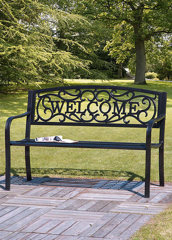 Suntime Cast Iron Garden Bench | Freemans