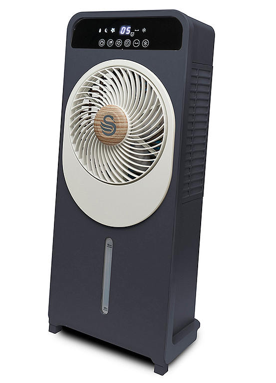 Swan Nordic SAC16800GRY 2-in-1 Evaporative Air Cooler & 24 Hour ...