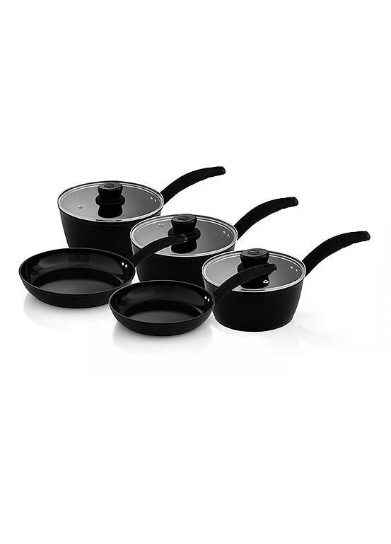 Swan Stealth 5 Piece Cookware Set | Freemans