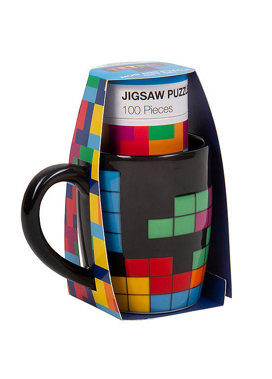Tetris Mug & Puzzle Set | Freemans