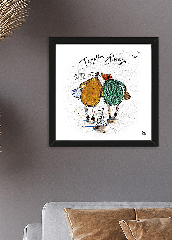 The Art Group Sam Toft Together Always Framed Print | Freemans