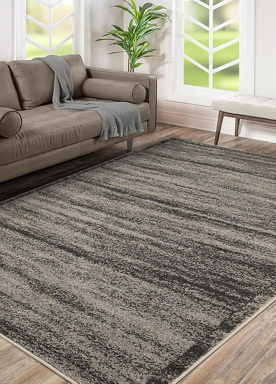 The Homemaker Rugs Collection Freya Border Ombre Rug | Freemans