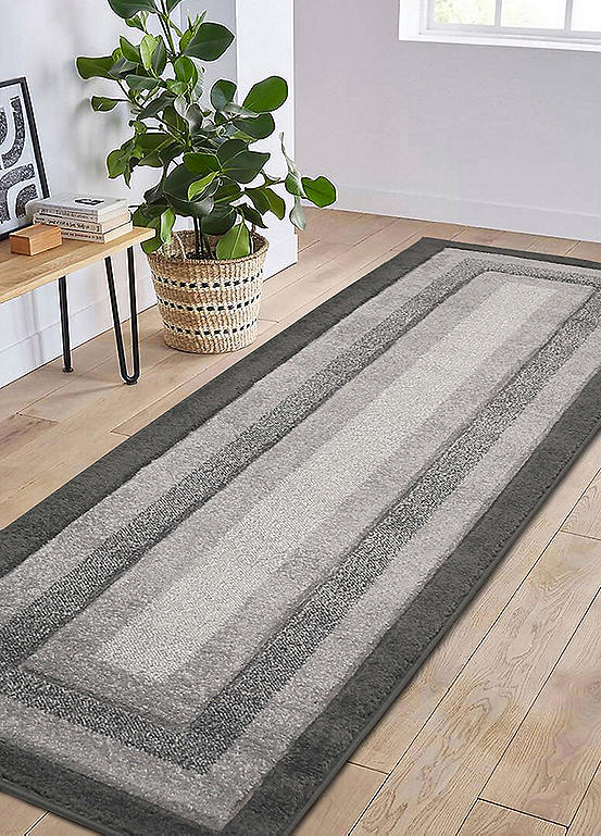 The Homemaker Rugs Collection Sara Border Runner | Freemans