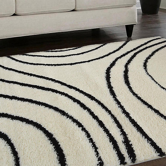 The Homemaker Rugs Collection Snug Shaggy Wave Rug | Freemans