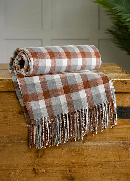 The Lyndon Company Rust Check Throw | Freemans