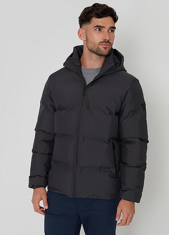 Threadbare Hooded Puffer Jacket | Freemans