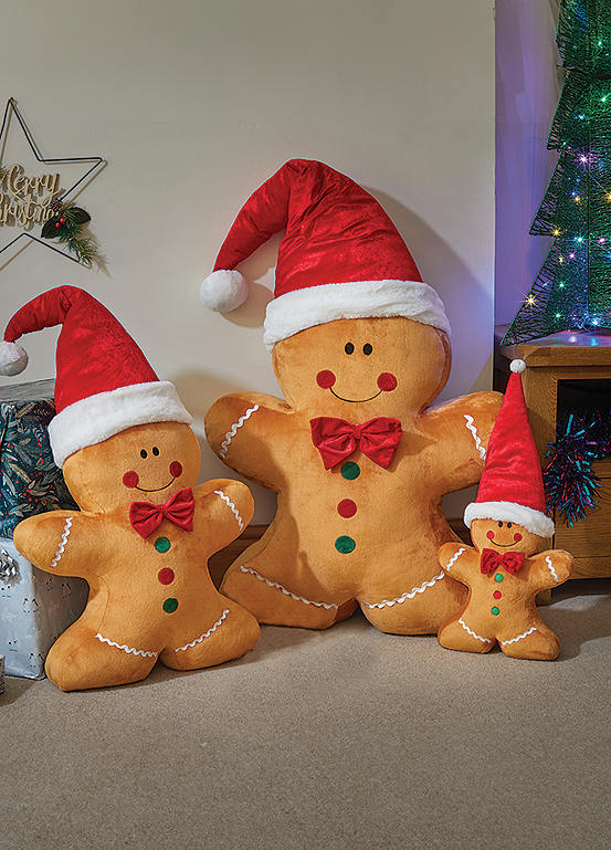 Three Kings Plush Gingerbread Man - Large | Freemans